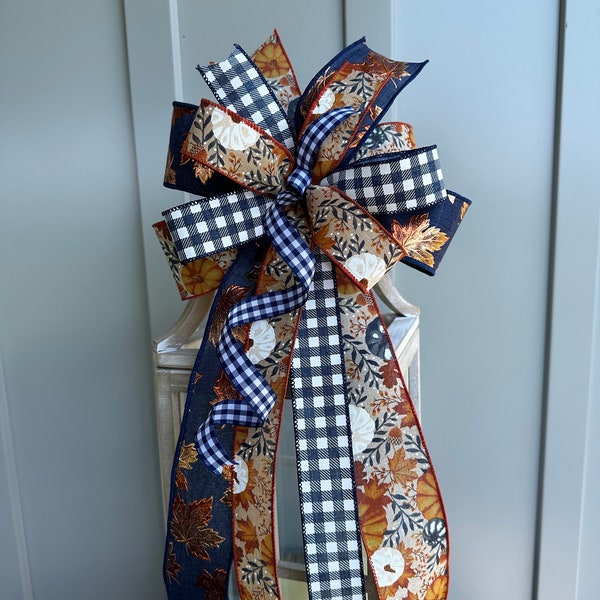 Blue Fall Decor - Etsy