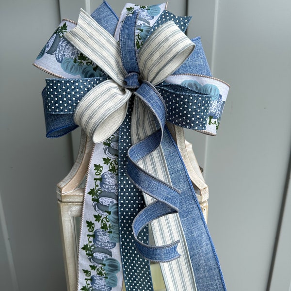 Blue Fall Wreath - Etsy