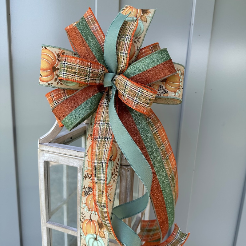 Fall Wreath Bow - Etsy