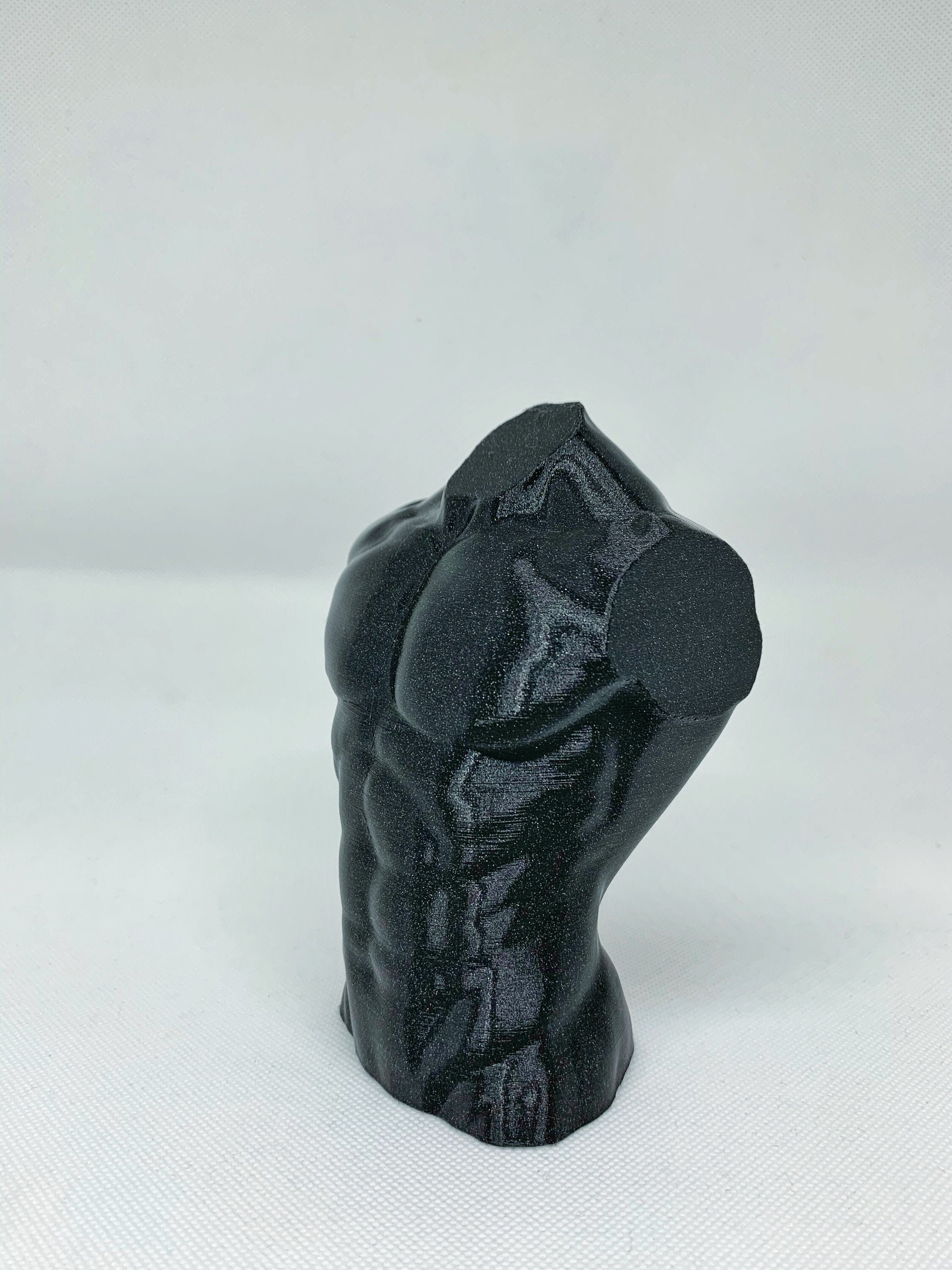 Male Body Sculpture / Man Bust / Fit Statue / Bodybuilder - Etsy