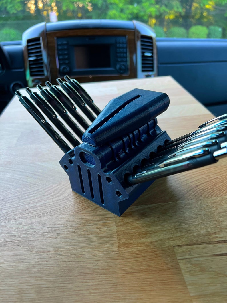 V12 Engine Block Pen Holder / V12 Engine Enthusiast Lover / - Etsy