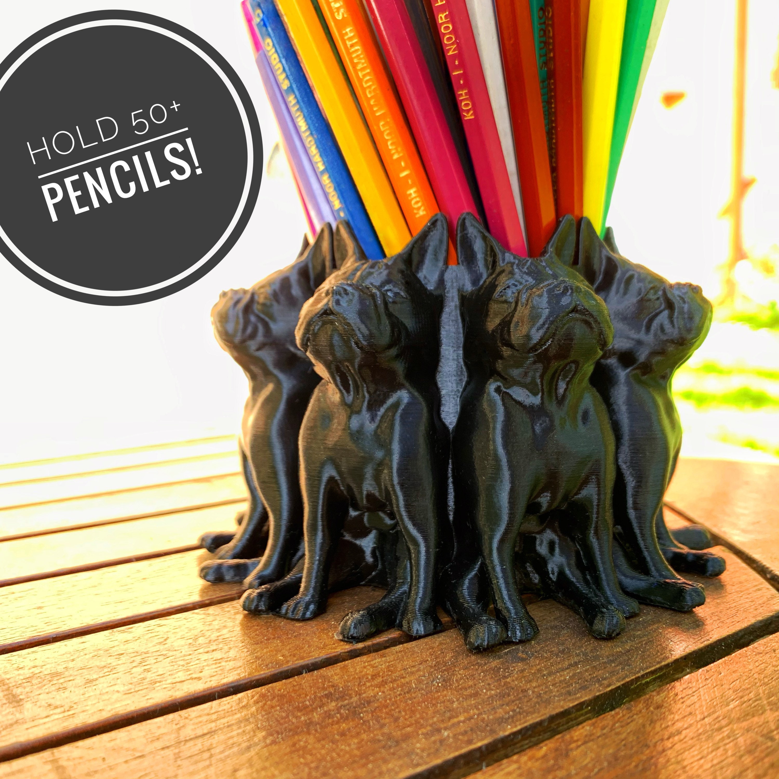 French Bulldog Pen Holder / Bull Dog Lover / French Bull Dog - Etsy