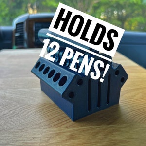 V12 Engine Block Pen Holder / V12 Engine Enthusiast Lover / V12 Pencil ...