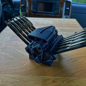 V12 Engine Block Pen Holder / V12 Engine Enthusiast Lover / V12 Pencil ...