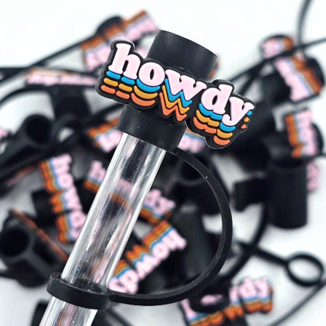 Straw Topper Charms- COWGIRL TOPPERS - Stanley, Owala, Tumbler Cup ...