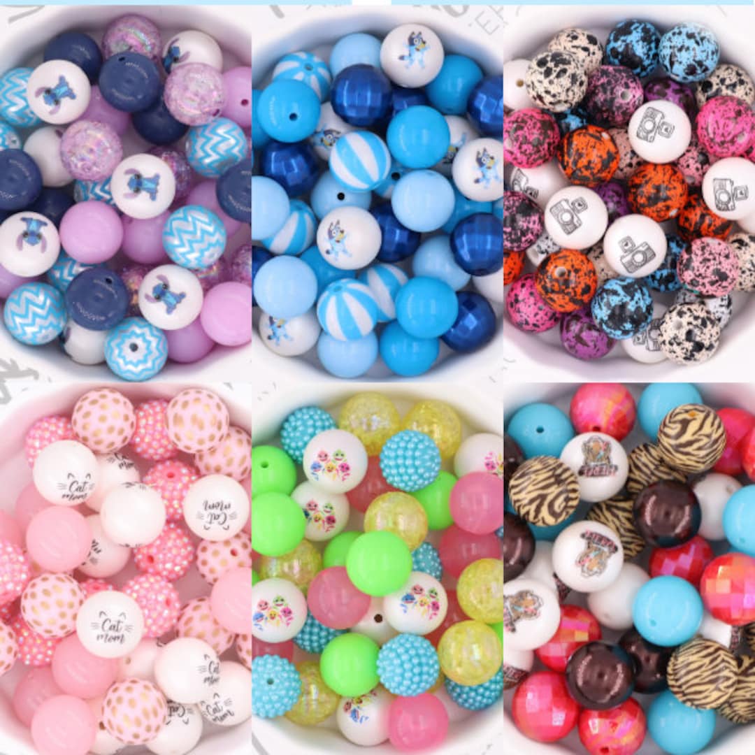Gumball Bead Packages - 10 or 20pc Set - Etsy