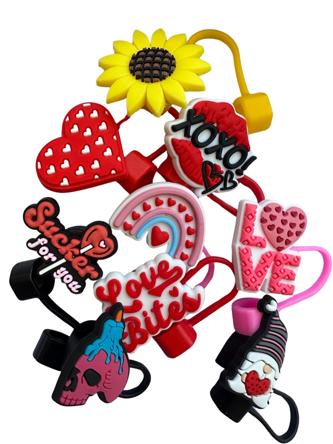 Straw Topper Charms- Stanley, Owala, Tumbler Cup Accessories ...