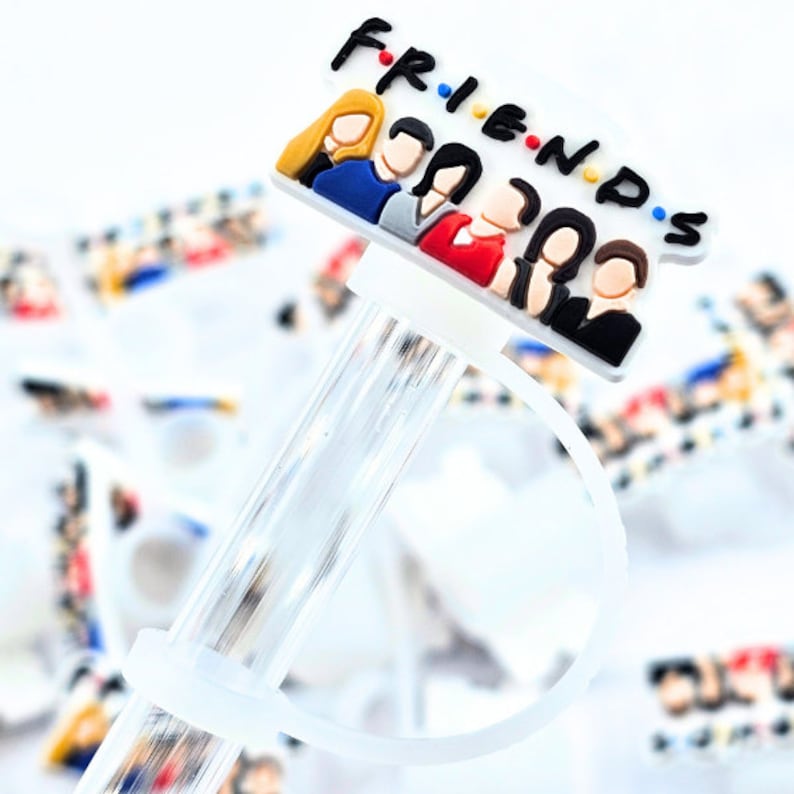 Straw Topper Charms - FRIENDS - Stanley, Owala, Tumbler Cup Accessories ...