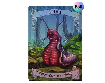 Slug Token Custom MTG Magic the Gathering Innistrad Fantasy - Etsy