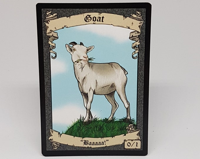 5 Goat Tokens for Magic the Gathering, MTG - Etsy Sweden