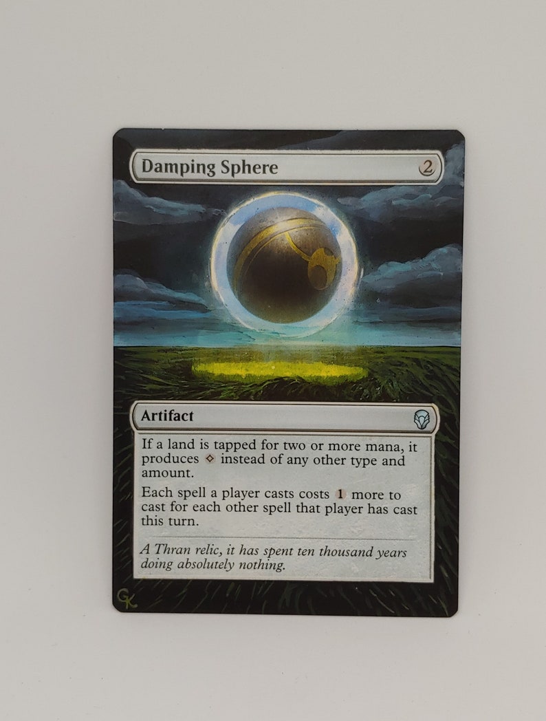 Magic the Gathering Damping Sphere Alter - Etsy