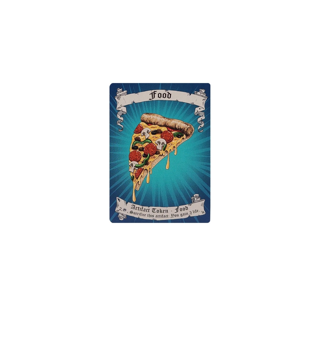 Magic the Gathering Food (pizza) Token - Etsy