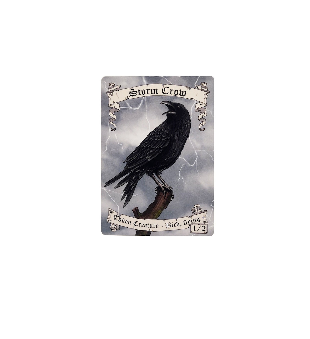 Magic the Gathering Storm Crow (1/2) Token - Etsy
