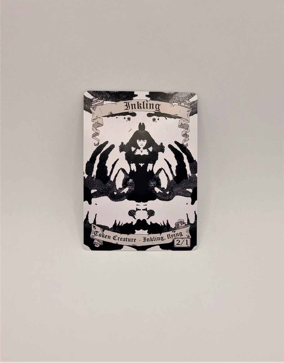 Magic the Gathering Inkling Token girl - Etsy