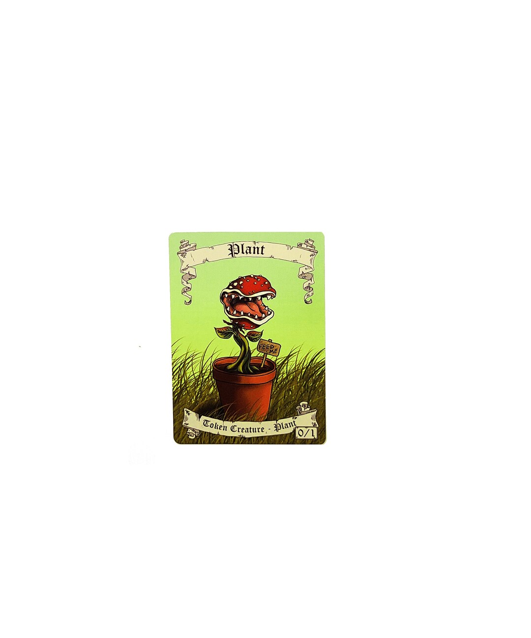 Magic the Gathering Plant Token - Etsy