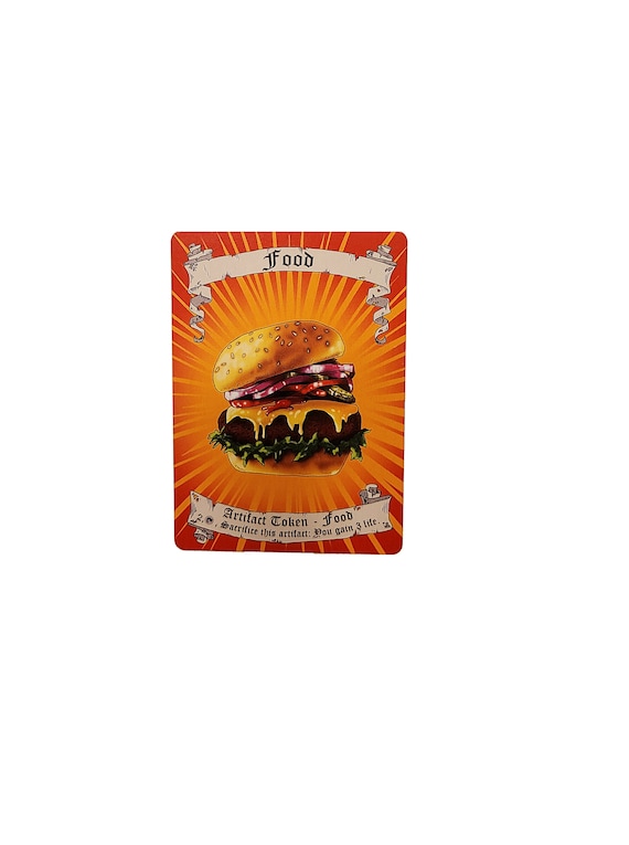 Magic the Gathering Food burger Token | Etsy