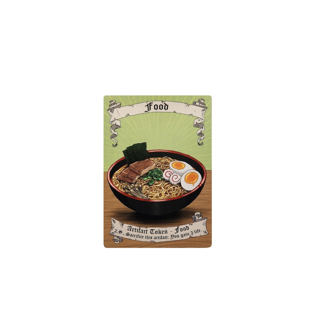 Magic the Gathering Food (ramen) Token - Etsy