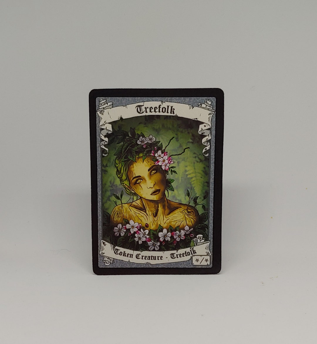 Magic the Gathering Treefolk Token - Etsy