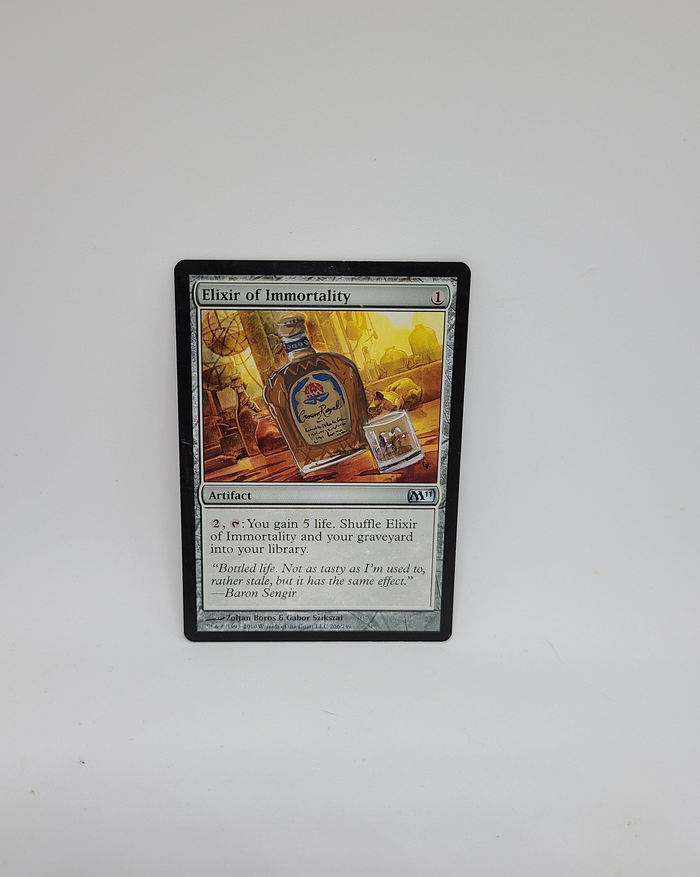 Magic the Gathering Elixir of Immortality Alter - Etsy Denmark