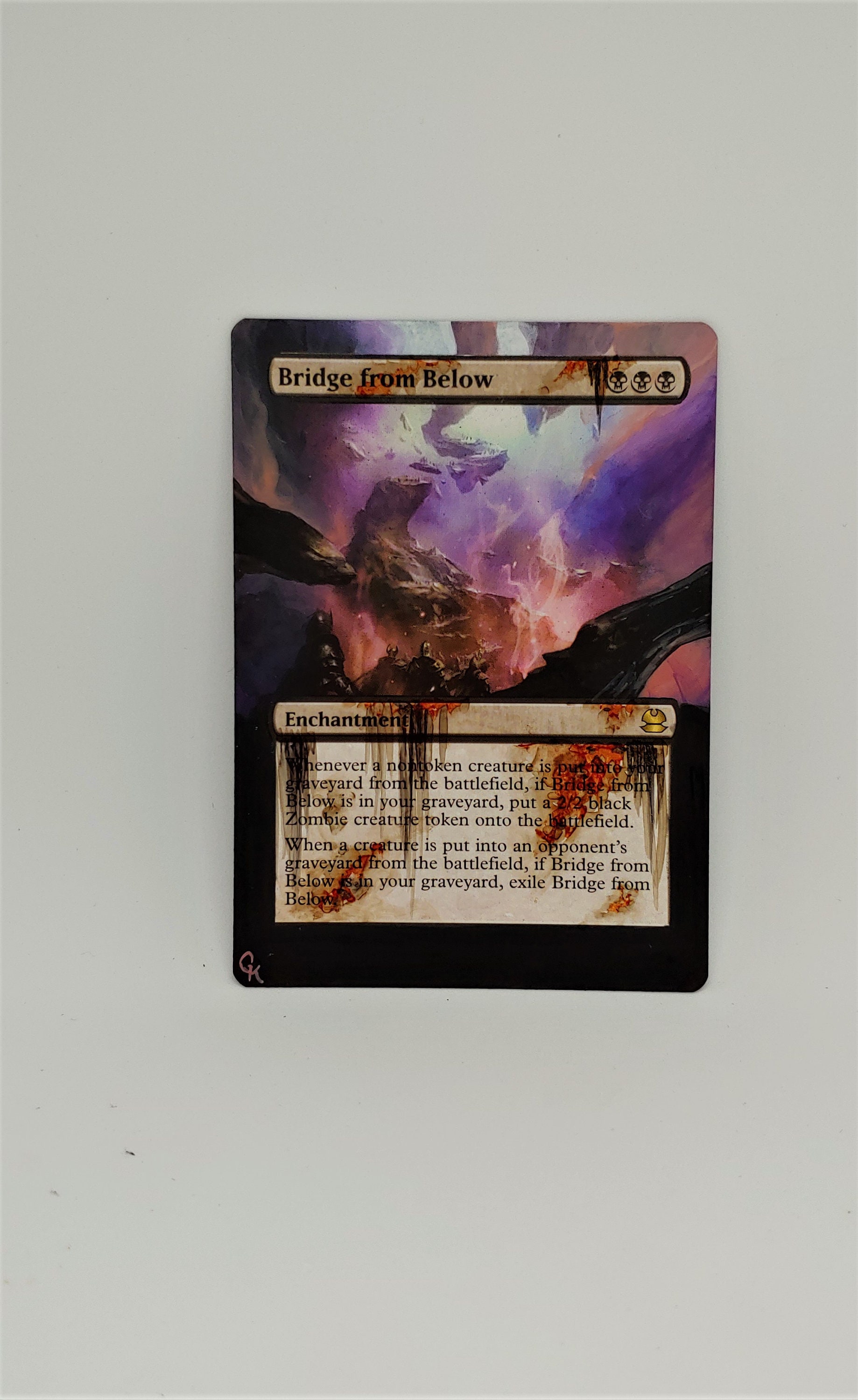 Card Bridge From Below