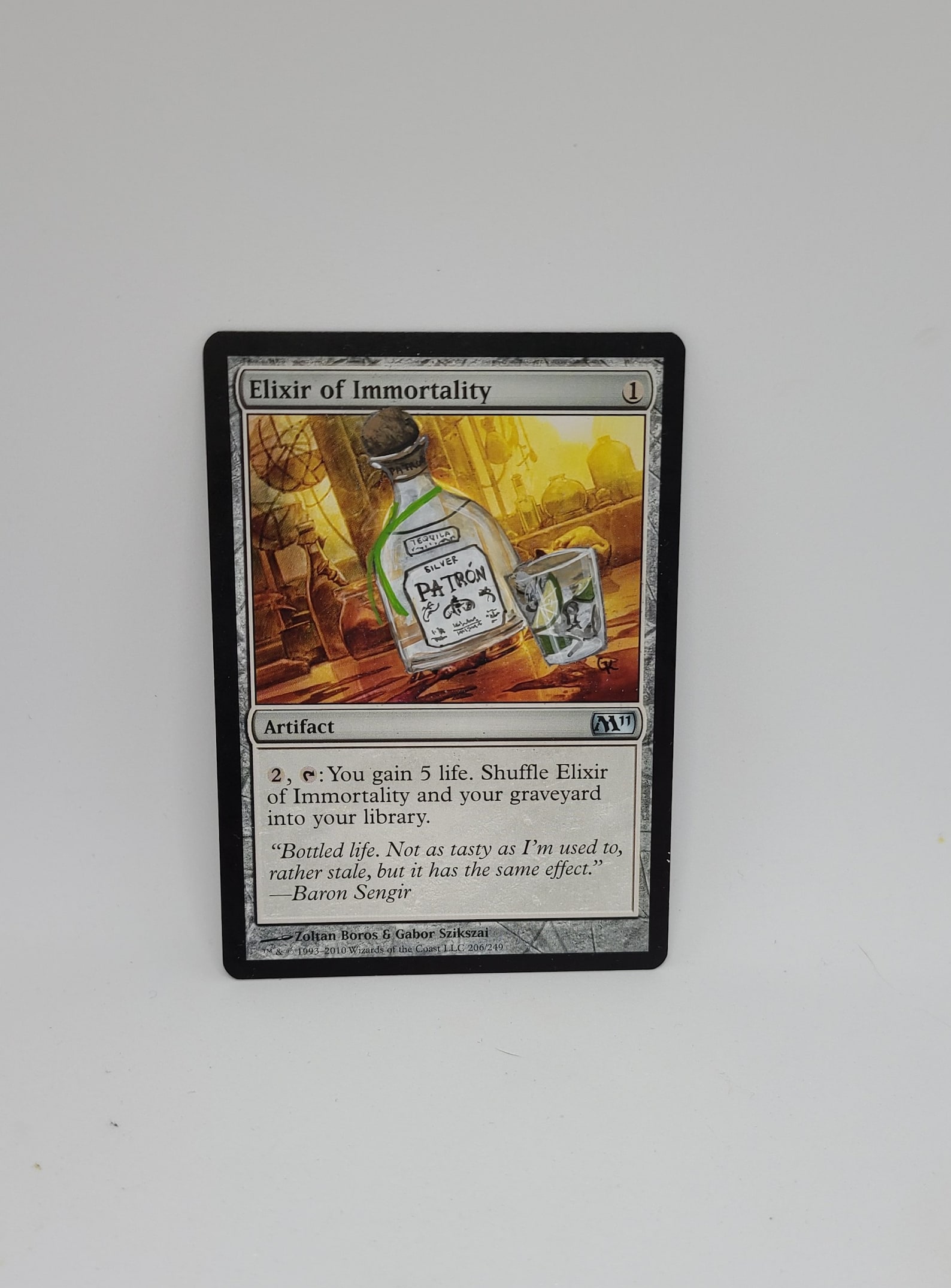 Magic the Gathering Elixir of Immortality Alter - Etsy Denmark