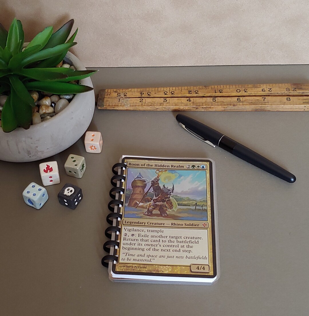 Cuaderno Magic the Gathering MTG Roon of the Hidden Realm de gran ...