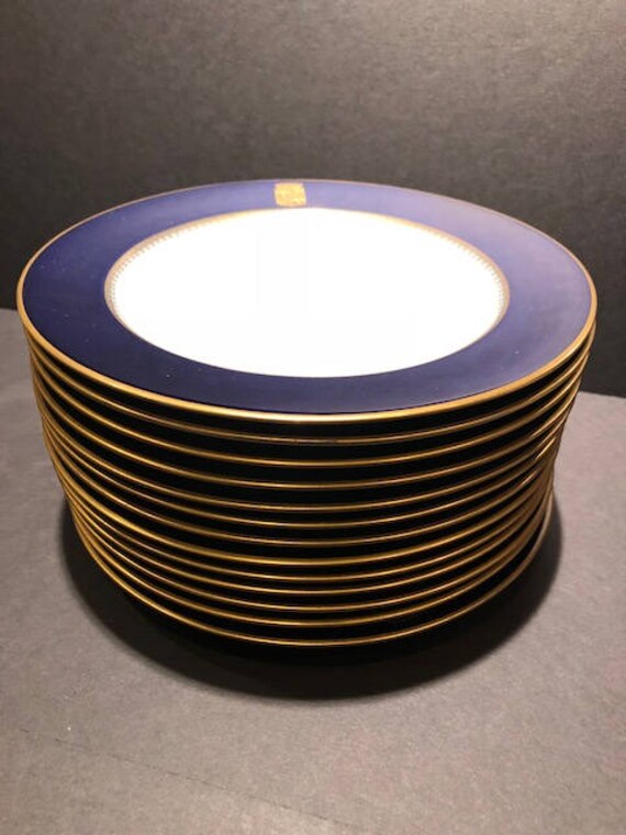 Fabulous Set of 12 Original Vintage Dinner Plates from Book | Etsy