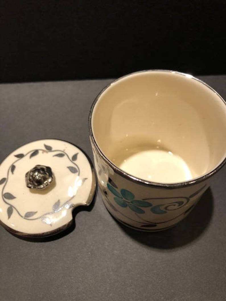 Vintage Gray's Pottery Jam Jar - Etsy