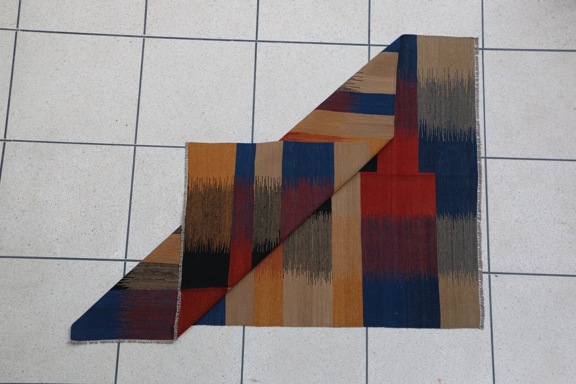 Size 160 cm x 213 cm / 5.2' x 7' Area rug handmade | Etsy