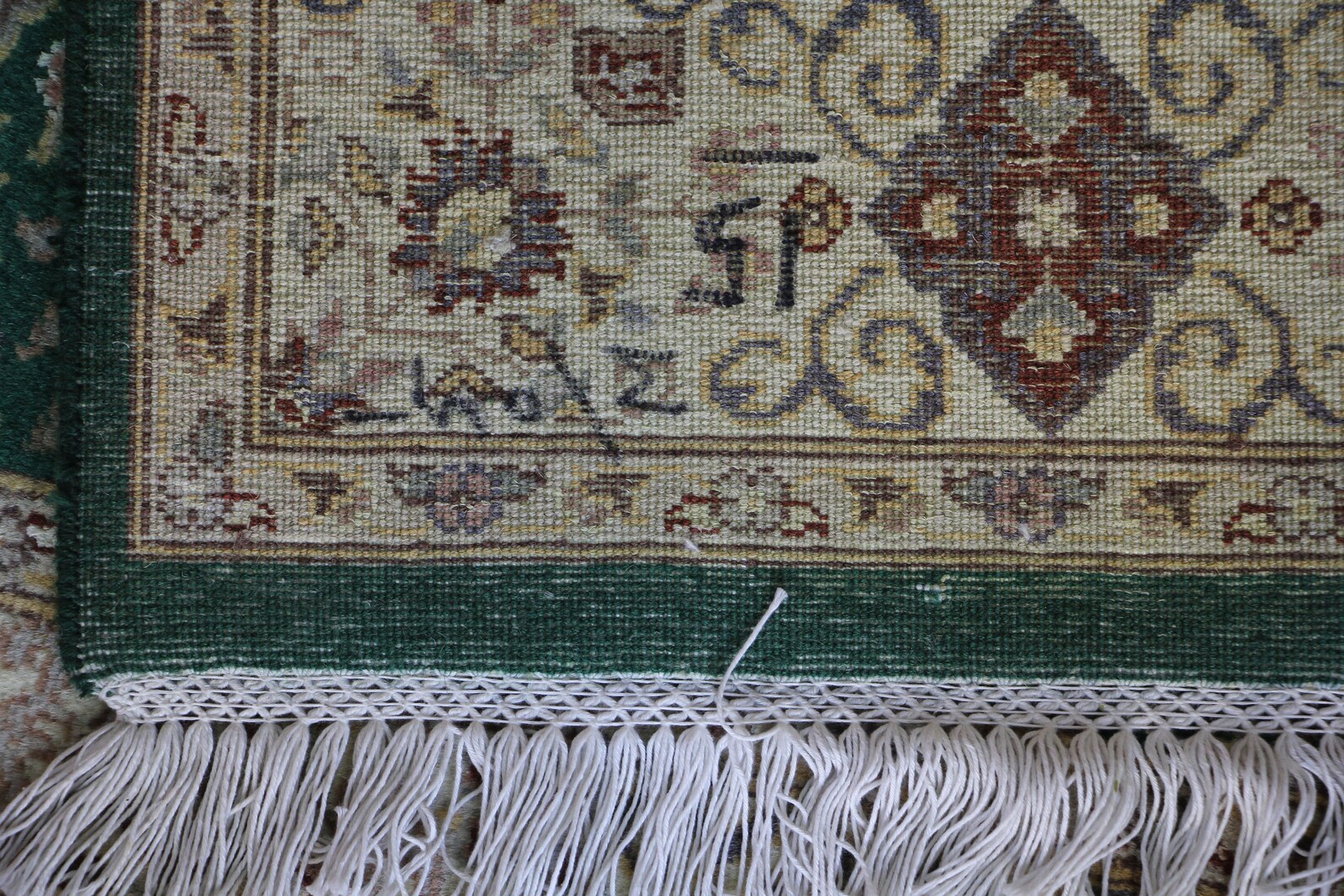 Green Area Rug Oriental Rug Green Living Room Rug Wool and - Etsy