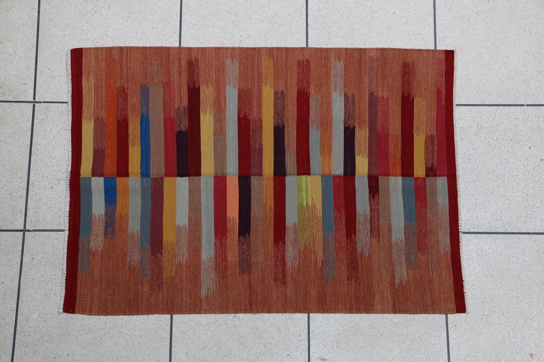 Size: 128 Cm X 178 Cm / 4.2' X 5.8' Area Rug Wool - Etsy