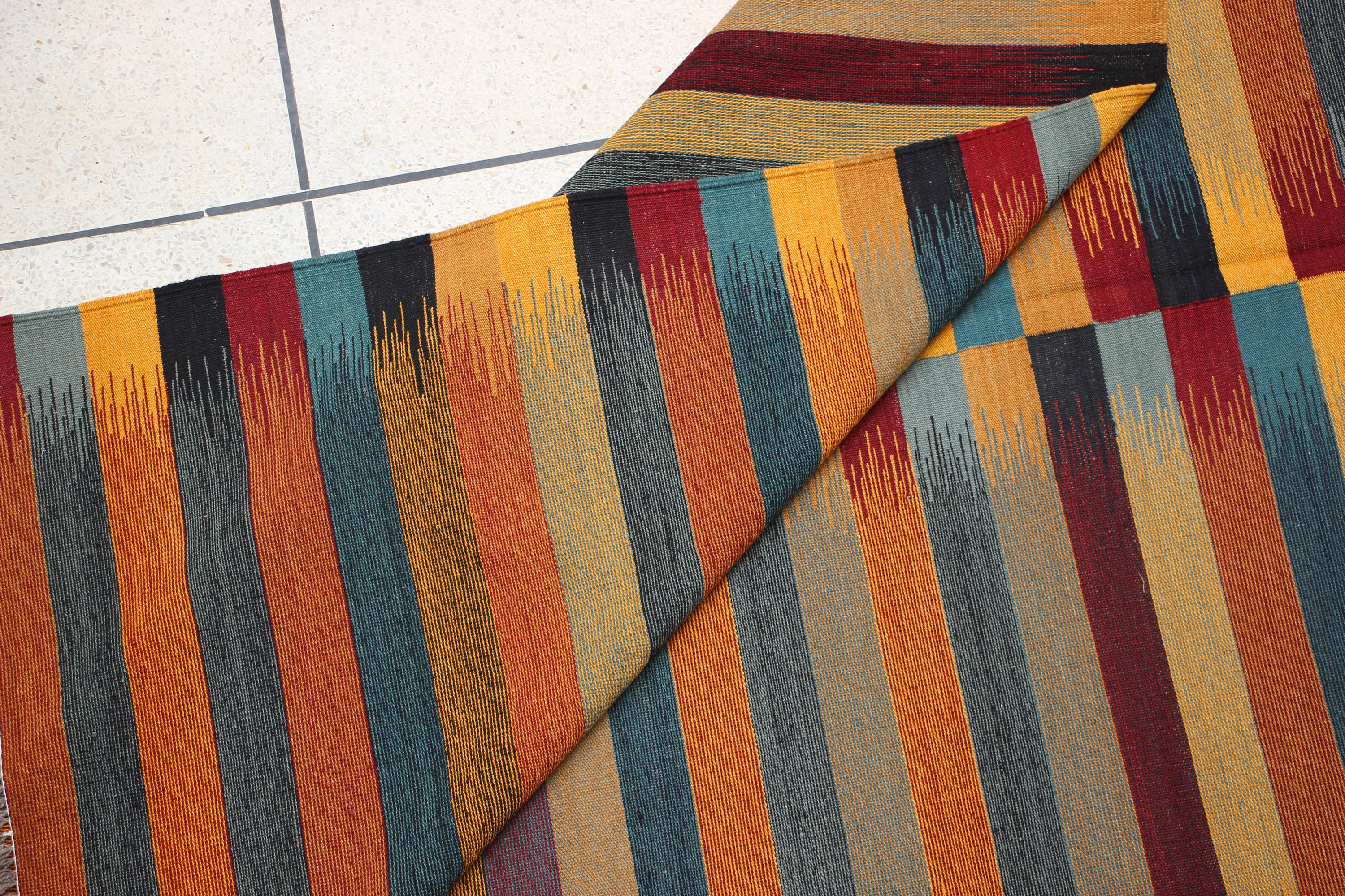 6x8 Area Rug Modern Design Multi Color Rug Contemporary Area - Etsy