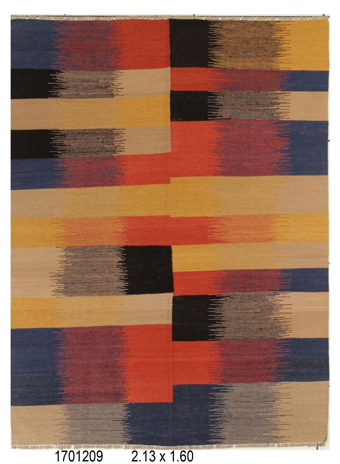 Size 160 cm x 213 cm / 5.2' x 7' Area rug handmade | Etsy