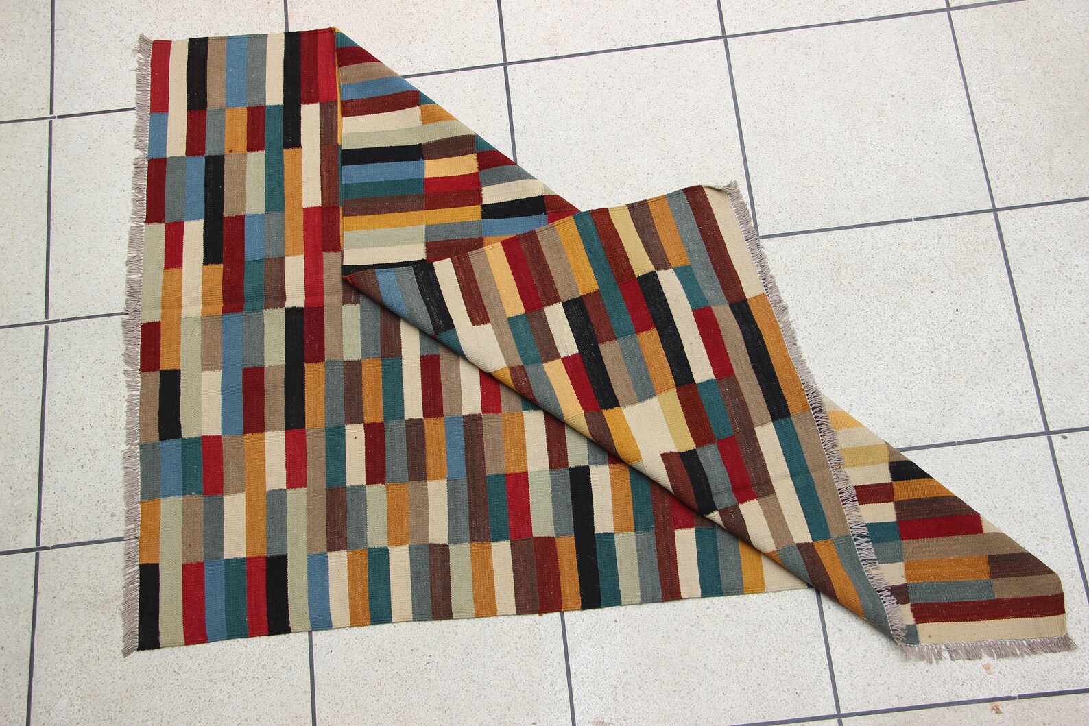 Size: 170 Cm X 240 Cm / 5.6' X 7.9' Striped Area Rug - Etsy