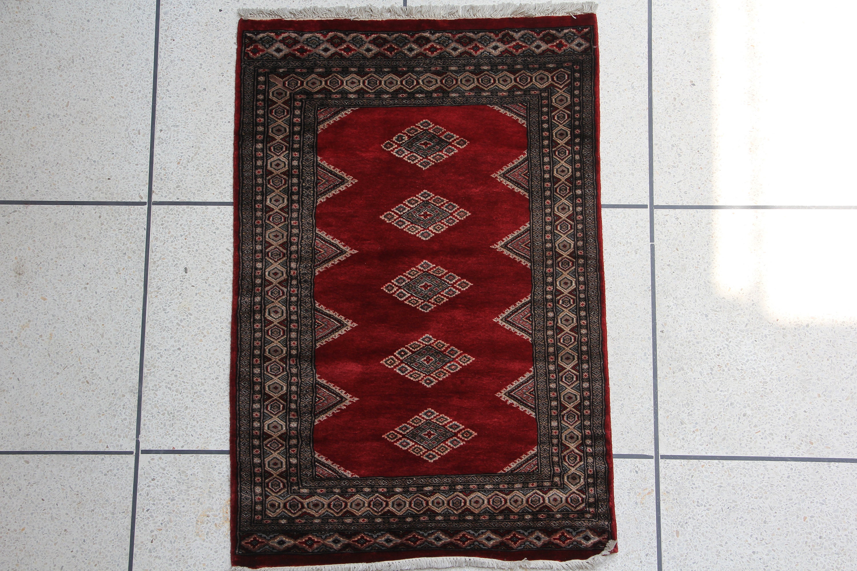 Office rug accent rug wool rug small handmade hand knotted | Etsy