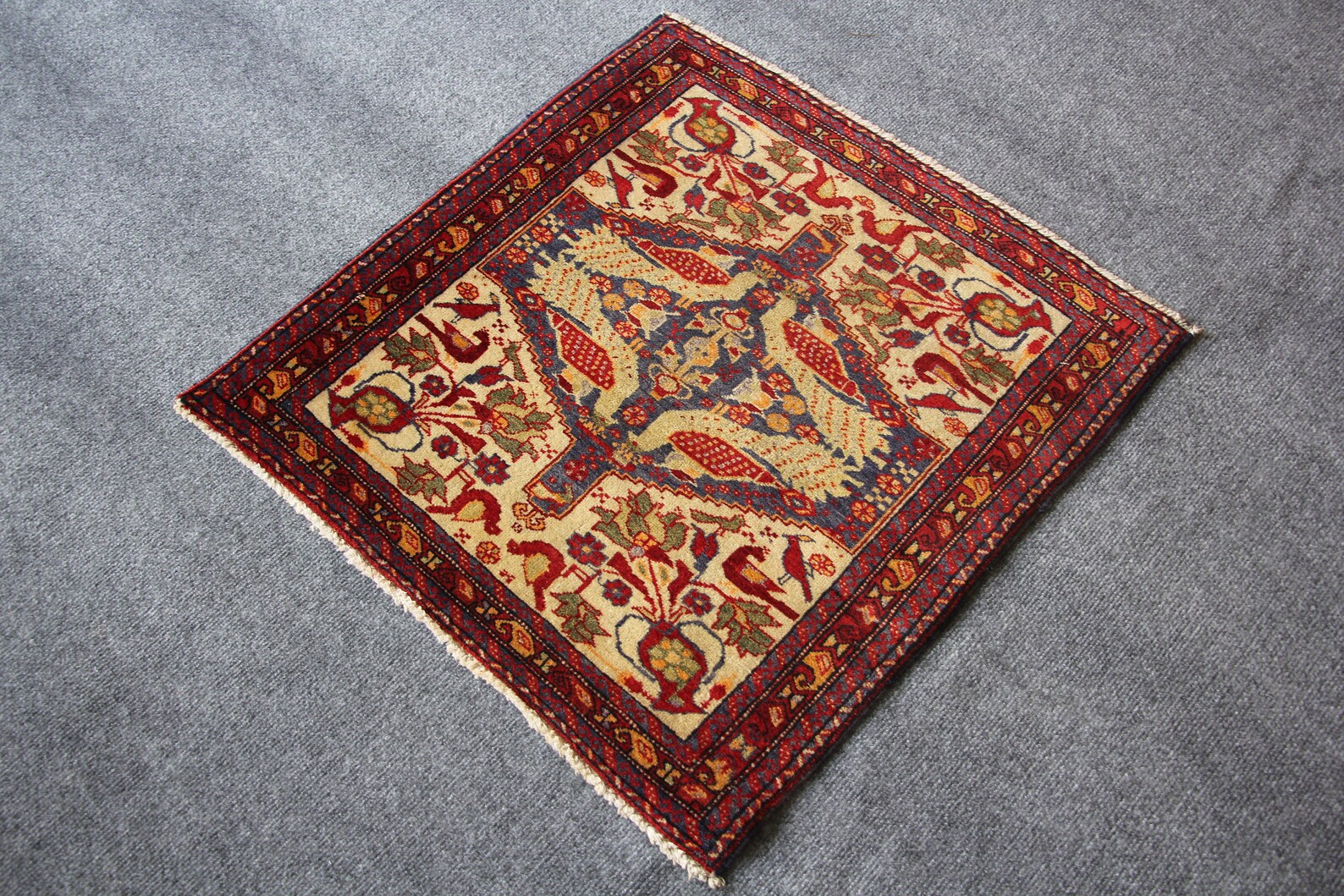 Vintage Entrance Rug Entry Rug Welcome Mat Welcome Rug - Etsy