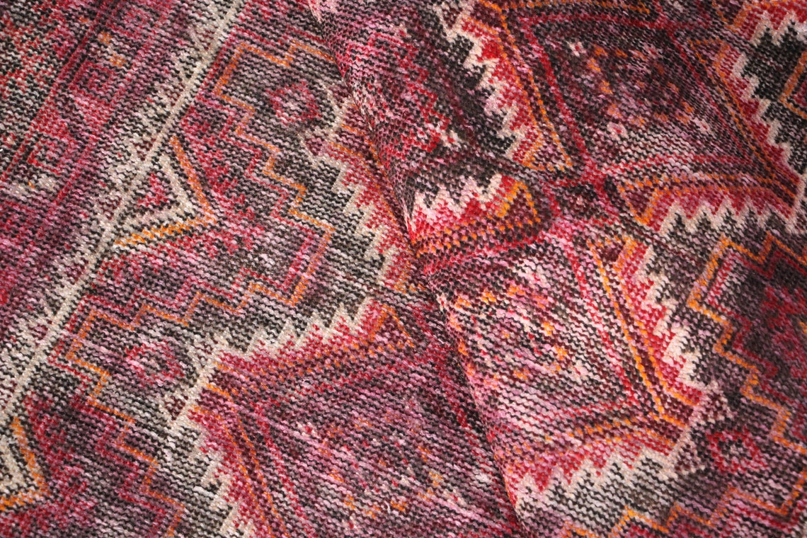 122 Cm X 200 Cm/4' X 6.6' Distressed Rug Faded - Etsy