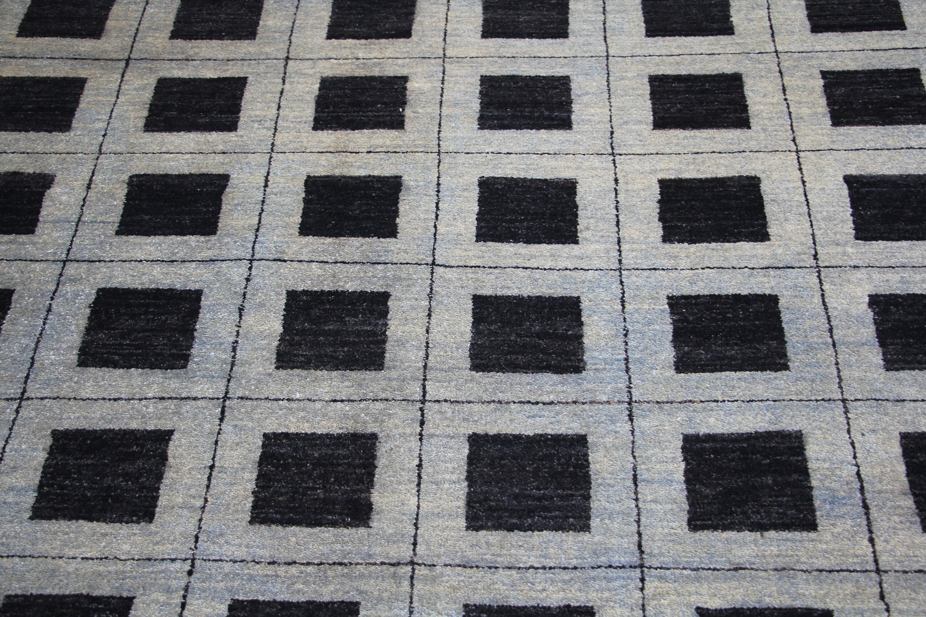 Black and Grey Rug Living Room Rug Bedroom Rug Office Rug - Etsy