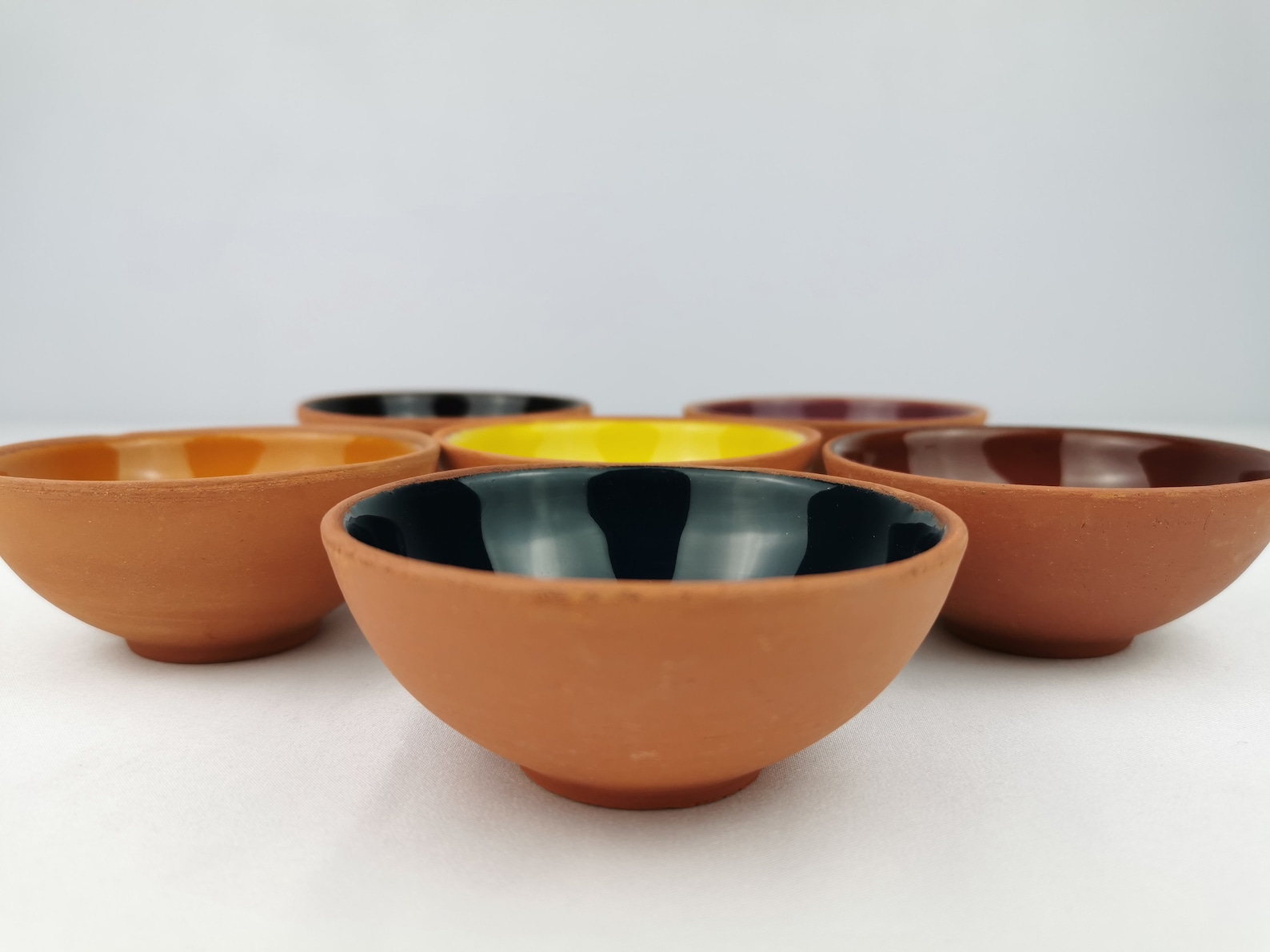 Small Ceramic Bowls Set of 6 Snack Bowls for Tapas Dessert - Etsy UK