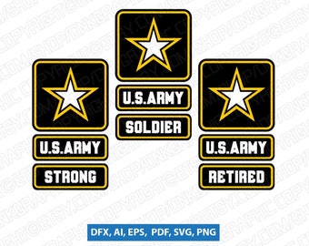 Army logo svg | Etsy