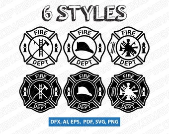 Firefighter svg | Etsy