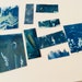 Cyanotype and Acrylic Print off Cuts for Crafters to Use in ...
