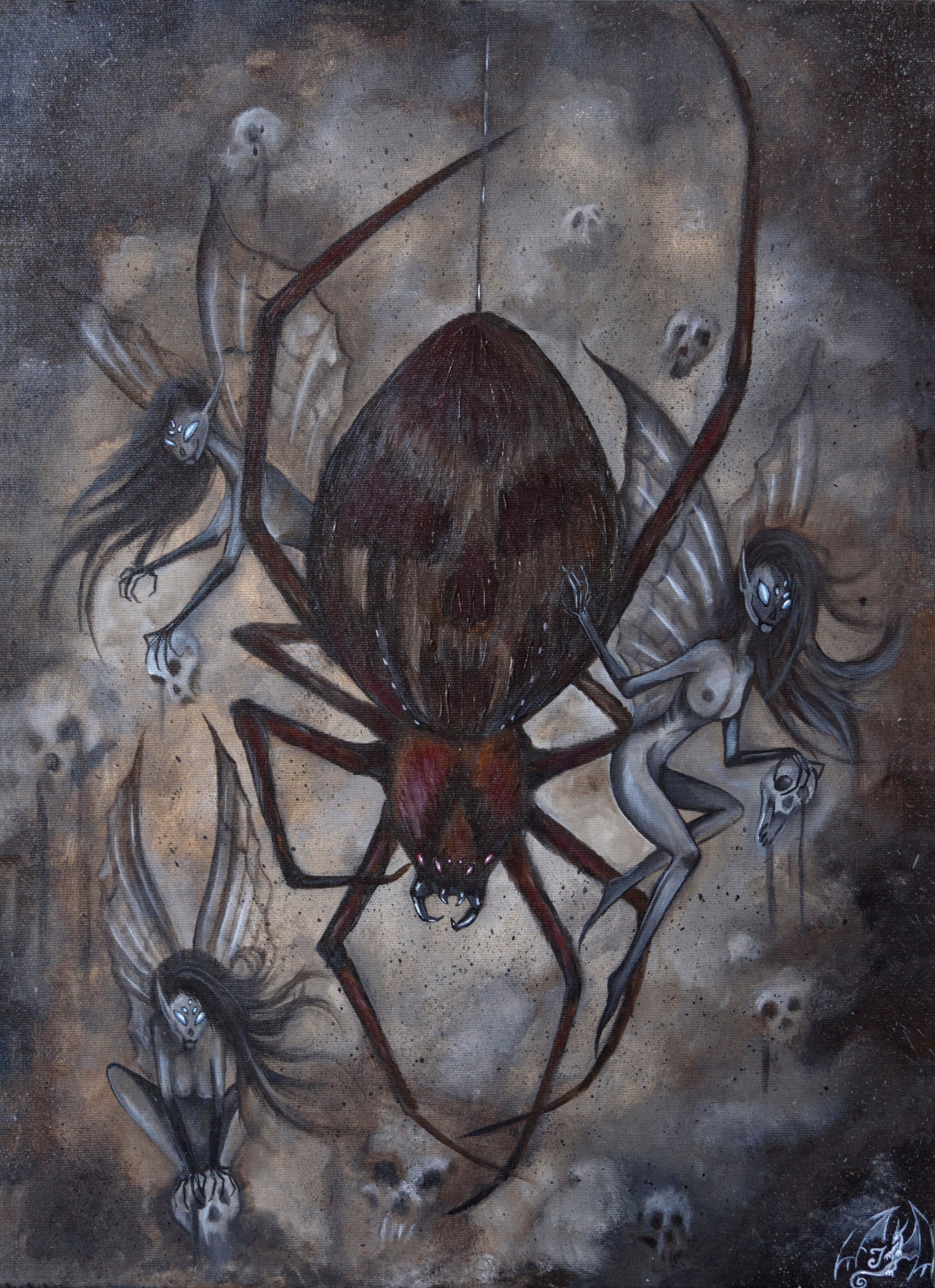 Aranea Spider Fairies Dark Art - Etsy