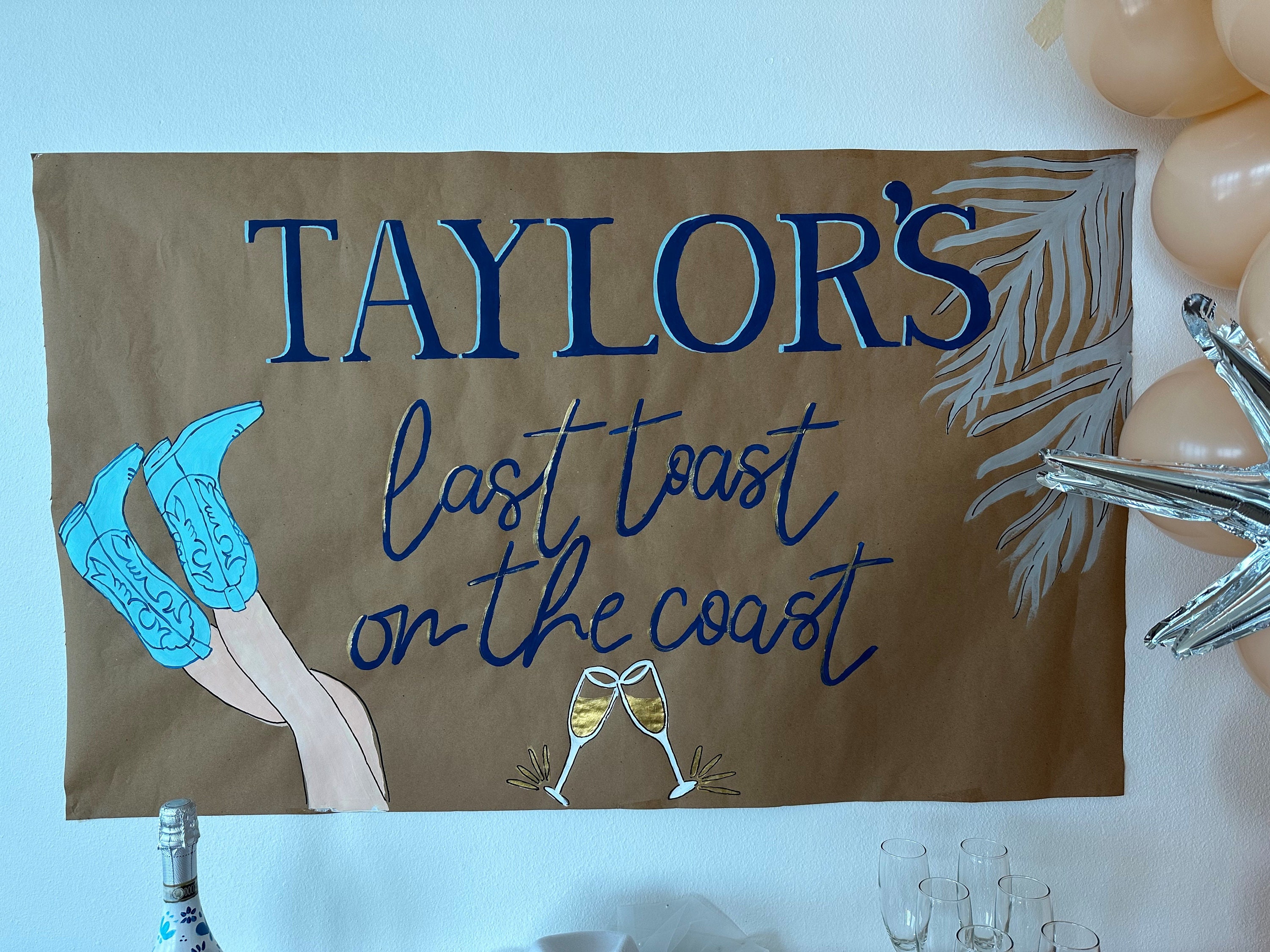 Custom Party Banner - Etsy