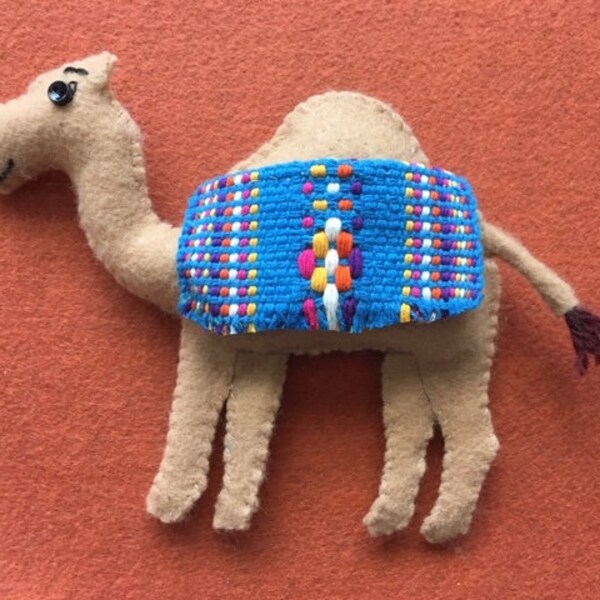 Felt Ornaments Camel - Etsy