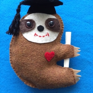 Happy Graduation Sloth | Etsy