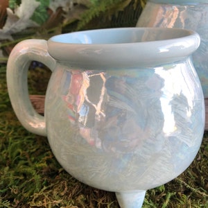 Pearl Blue Mug Witchy Witch Witch's Brew Brews Pagan - Etsy
