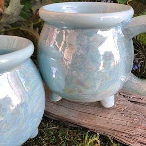 Pearl Blue Mug Witchy Witch Witch's Brew Brews Pagan - Etsy