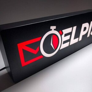 Custom Light Box Sign, With Your Own Text or Logo. for Interior Display ...