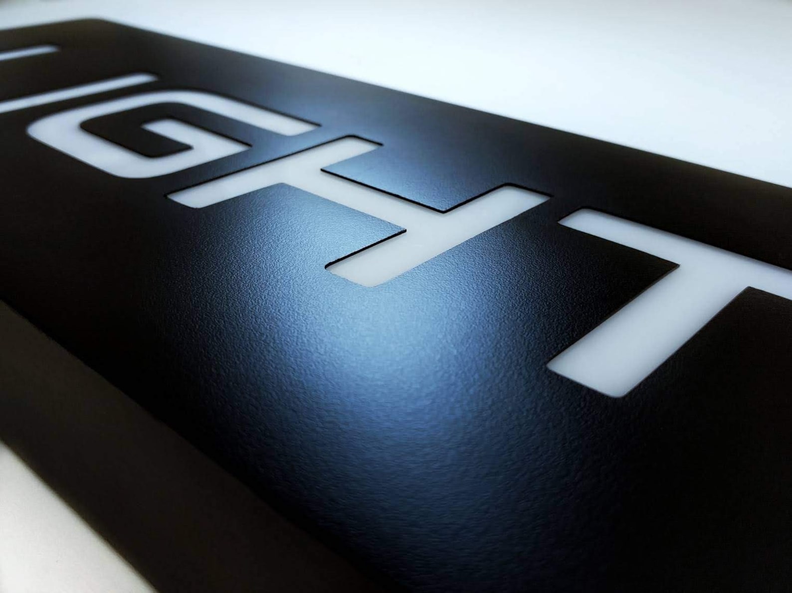 Custom Light Box Sign, With Your Own Text or Logo. for Interior Display ...